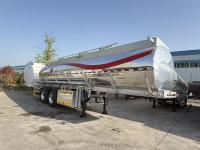 China Aluminum Fuel Tank Semi-Trailer（24000L/33000L/36000L/42000L） for sale