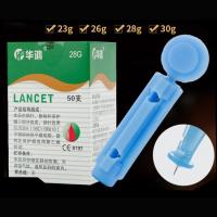 China Stainless Steel Cupping Device Pen for Lancing and Massage Twist Off Lancets Included for sale