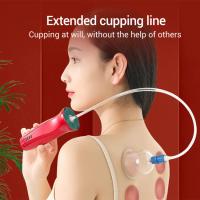 China Smart Electric Cupping Massager Self-Treatment Therapy Set with 1-2 Hour Charging for sale
