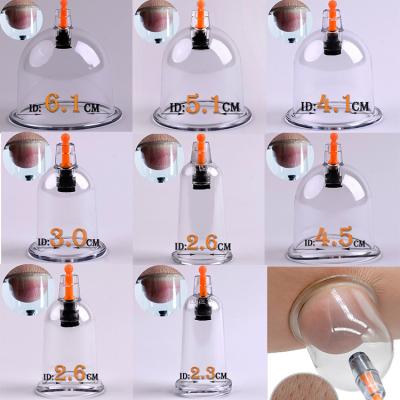 China 500 MIX Ventouse Ventosa Cupping Massa Single Size Suction Cupping Set with Pump Tool for sale