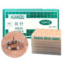 China Improve Body 100Pcs 0.25x1.3/0.22x1.5mm Huanqiu Disposable Sterile Press Needle for Single for sale