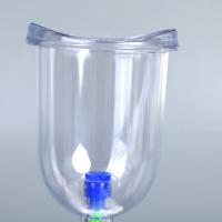 China Body Healthcare 3.5cm Chinese Traditional Curve Vaccum Suction Cupping with Pumping Gun for sale