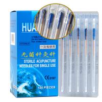 China 100pcs Huanqiu Sterile Acupuncture Needle with Guide Tube Best Copper Needles at Lower for sale