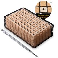 China 600pcs Therapeutic Vaccaria Ear Seed Patches for Auriculotherapy Other Certification for sale