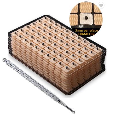 China 600pcs Therapeutic Vaccaria Ear Seed Patches for Auriculotherapy Other Certification for sale