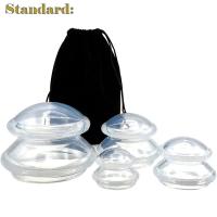 China Transparent Silicone Cupping Cups for Targeted Acupressure and Myofascial Release for sale