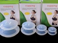 China Transparent Silicone Cupping Cups for Targeted Acupressure and Myofascial Release for sale