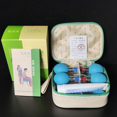 China Vacuum Cupping Set Hijama for Effective Physical Therapy 12 Pcs Silver Needle Cups for sale