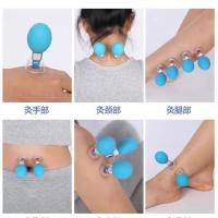 China Vacuum Cupping Set Hijama for Effective Physical Therapy 12 Pcs Silver Needle Cups for sale