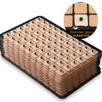 China 600pcs Natural Vaccaria Ear Seeds Sticker for Multi-Function Therapeutic Ear Patches for sale