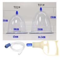 China Type T01 Suction Cups Therapy Enlargement and Chinese Vacuum Massage Breast Cupping Set for sale