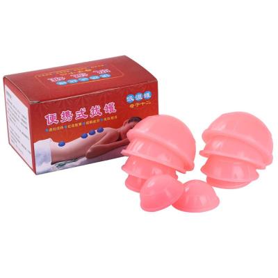China Facial Cupping Therapy Set Silicone Cupping for Chinese Medicine Apparatus and Face for sale