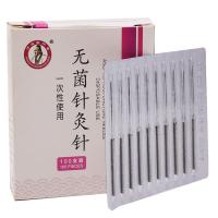 China Single Sterile Acupuncture Needles 100 pcs/Box Economical and Natural for Weight Loss for sale