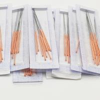 China Disposable Sterile Chinese Traditional Hwato Acupuncture Needles with Loop 100pcs/Box for sale