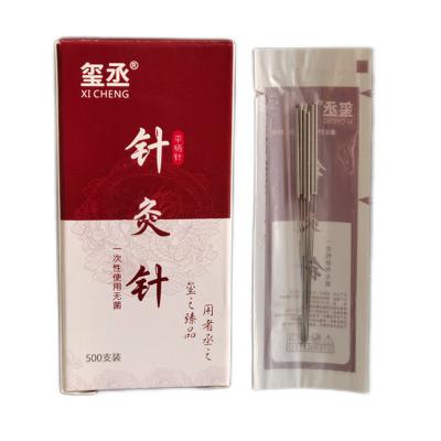China 23 years experience 500pcs 25x25 Stainless Steel Sterile Disposable Acupuncture Needles for sale