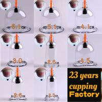 China Instrument classification Class I Y7 2.6cm Cupping Hijama Cups for Body Healthcare for sale