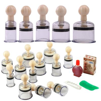 China Long Term Chinese Health Medical Vacuum Suction Cup Anti Cellulite Rotary Cupping Kit for sale