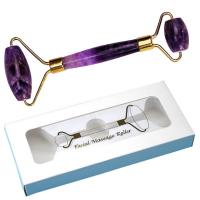 China Gold/Silver/Rose Facial Massager Original Bright Polished Beauty Massage Tool with Box for sale