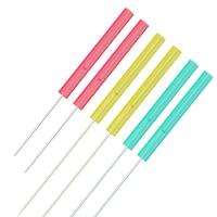 China 5PB plastic handle acupuncture needle for face massage 0.12/0.14/0.16/0.25mm suitable for sale