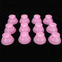 China Thick Pink Cupping Silicone Cans for Acupuncture Massage Pink Color Shelf Life 1 Year for sale