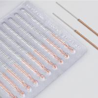 China 100pcs/Box Copper Handle Single- Sterile Acupuncture Needle Meets Safety Standard for sale