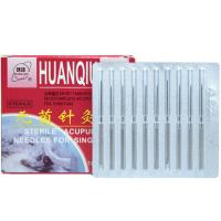 China CE Certified Chinese Traditional HuanQiu Disposable Sterile Acupuncture Needles Single for sale