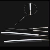 China 500pcs Yunlong Cloud Dragon Disposable Sterile Acupuncture Needles Flat Handle 0.16/18/25/30/35/40mm for sale