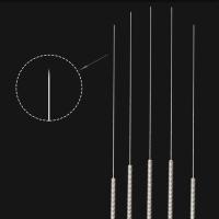 China 500pcs Yunlong Cloud Dragon Disposable Sterile Acupuncture Needles Flat Handle 0.16/18/25/30/35/40mm for sale