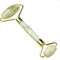 China Jade Natural Quartz Black Obsidian Face Roller for OEM Package/Logo/Bag/Manual Benefit for sale