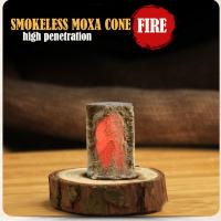 China Smokeless Moxa Cone for Moxibustion Therapy Class II Instrument 54 Pieces per Box for sale