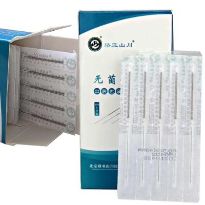 China GB 2024-2016 Standard Sterile Warm Acupuncture Needle 0.16*13 for Medical of 100 Pieces for sale