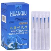 China Get 100 Pieces of Huanqiu Disposal Acupuncture Needles with Tube Shelf Life 1 Year for sale