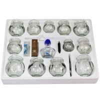 China 12 Cups Chinese Traditional Vacuum Hijama Massage Therapy Ventosa Cups Sterilizer Set for sale