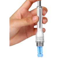 China Three Head Silver Blood Collection Needle Set Pen Lancet Cupping Hijama Pen Cupping Pen for sale