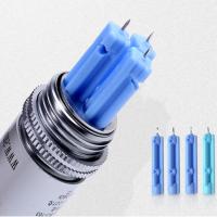 China Three Head Silver Blood Collection Needle Set Pen Lancet Cupping Hijama Pen Cupping Pen for sale
