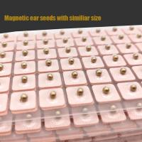 China 100% Natural Seed Gold Plated Magnetic Ear Pellet for Environmentally Friendly Disposal for sale