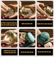 China Copper Moxibustion Box for Targeted Acupoint Stimulation and Warmth Distribution for sale