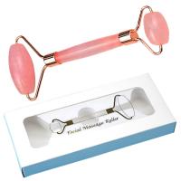 China Upgrade Your Skincare Routine with a Genuine Dark Green Jade Roller Facial Massager for sale