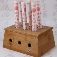 China Warm Meridians and Activate Collaterals 6 Holes Moxa Roll Holder for Acupoint Massage for sale