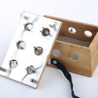 China Warm Meridians and Activate Collaterals 6 Holes Moxa Roll Holder for Acupoint Massage for sale