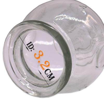 China Thick Glass Chinese Hijama Therapy Vacuum Suction Medical Glass Cupping Cups for Hijama for sale