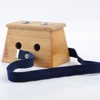 China Bamboo Moxa Box for Moxa Moxibustion Medicine Therapy  14.2*9.9*9.5cm for sale