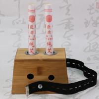China Bamboo Moxa Box for Moxa Moxibustion Medicine Therapy  14.2*9.9*9.5cm for sale