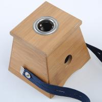 China 23. Natural and Effective Chinese Bamboo Single Hole Moxibustion Box for Body Wellness for sale