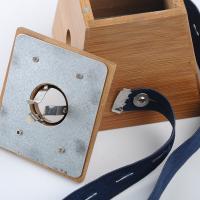 China 23. Natural and Effective Chinese Bamboo Single Hole Moxibustion Box for Body Wellness for sale