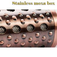China Abdomen Hand and Leg Moxibustion Massage Moxa Roll Burner Stick with Pure Copper for sale