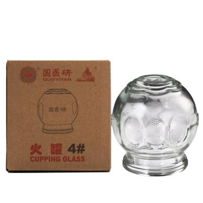 China Chinese Traditional Vacuum Glass Hijama Cups for Fire Cupping Massage Therapy Ventosa for sale