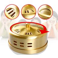 China Thicken Copper Box for Convenient Moxibustion Treatment of Health and Beauty Tool for sale