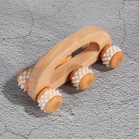 China Professional Maderoterapia Wooden Massage Roller for Full Body Muscle Relaxation for sale