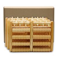 China Foot Massager Care Tool Wooden Roller for Foot Care and Reflexology Depend on Type for sale